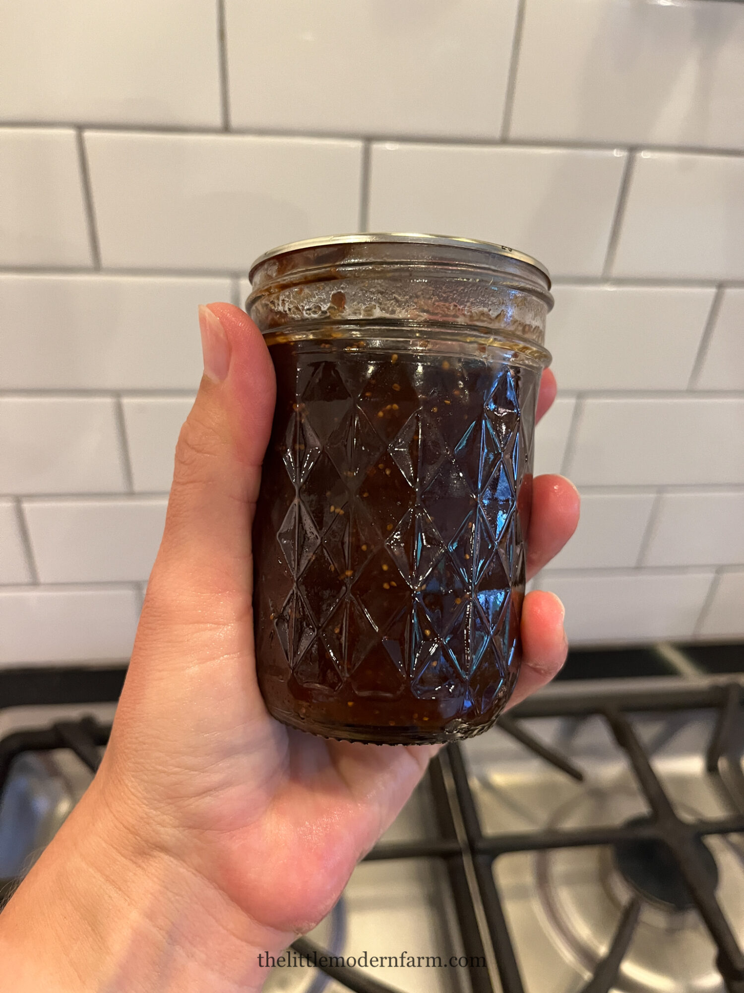Amazing Fig Preserve Cake - The Little Modern Farm