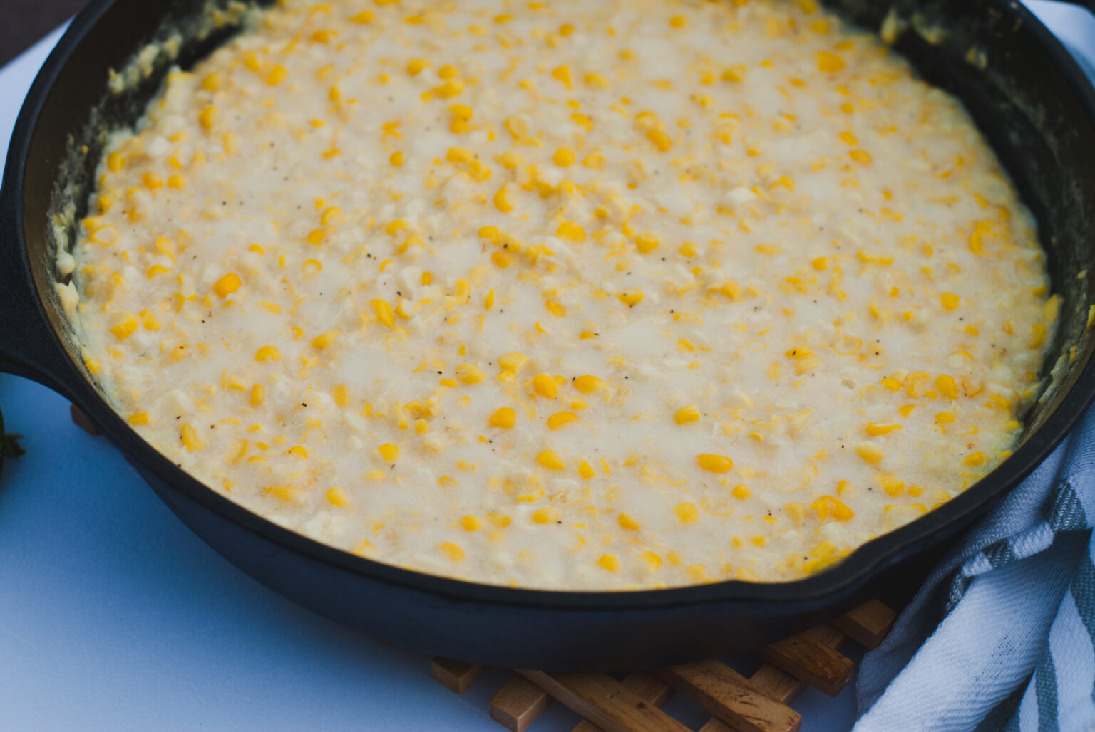 Old Fashioned Cream Style Corn Recipe - The Little Modern Farm
