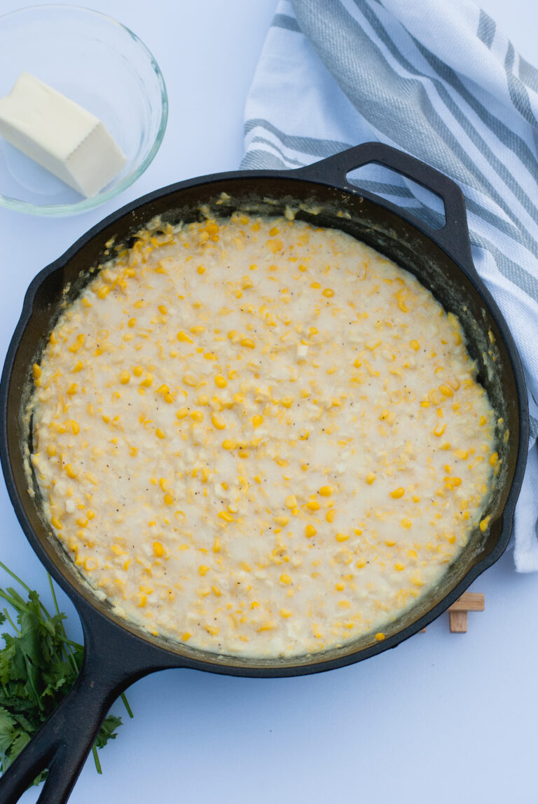 Old Fashioned Cream Style Corn Recipe - The Little Modern Farm