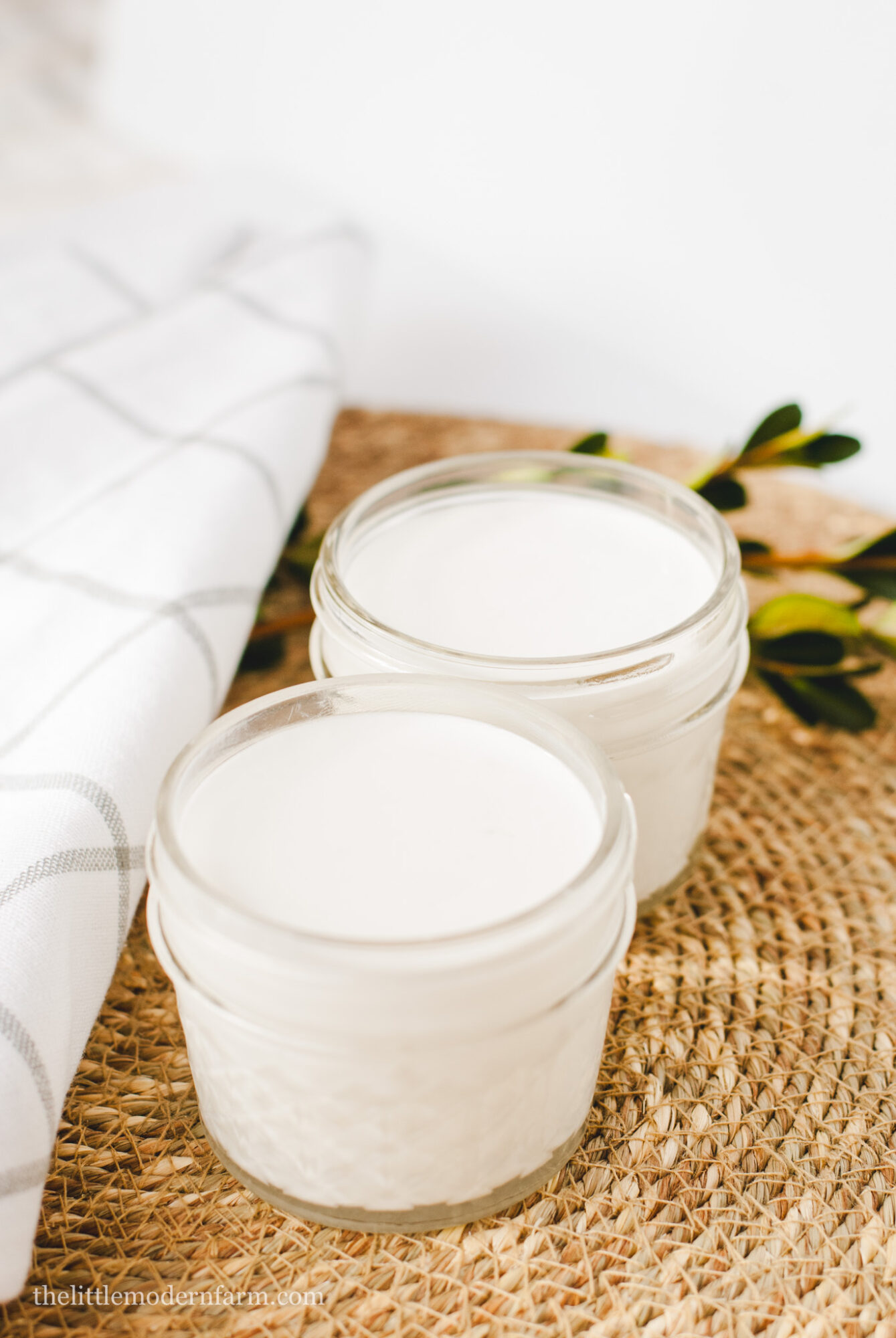 The Best Natural Lotion Recipe - The Little Modern Farm