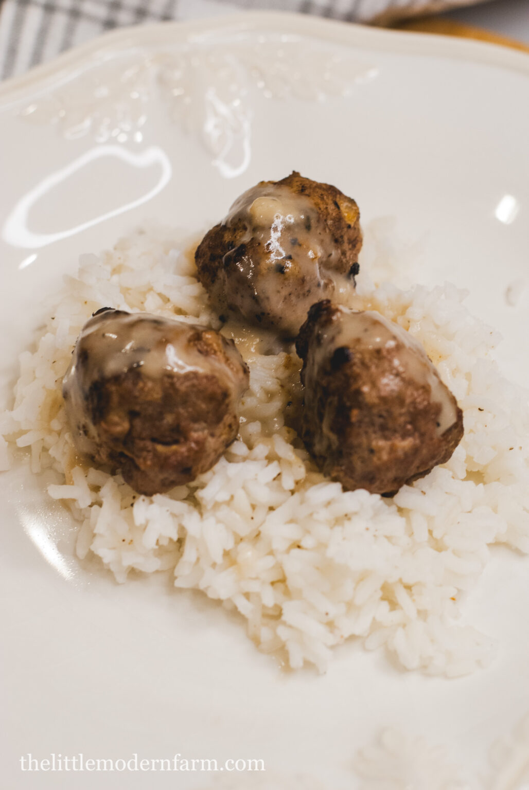Venison Meatballs - The Little Modern Farm