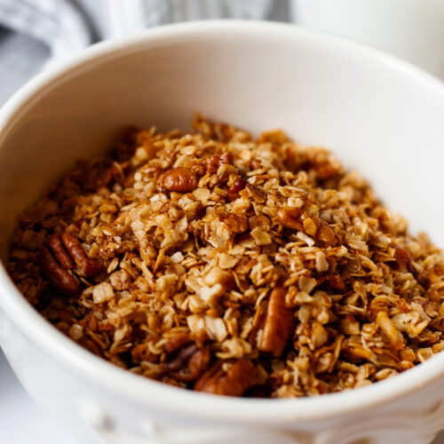 The BEST Ever Homemade Breakfast Cereal Recipe - The Little Modern Farm