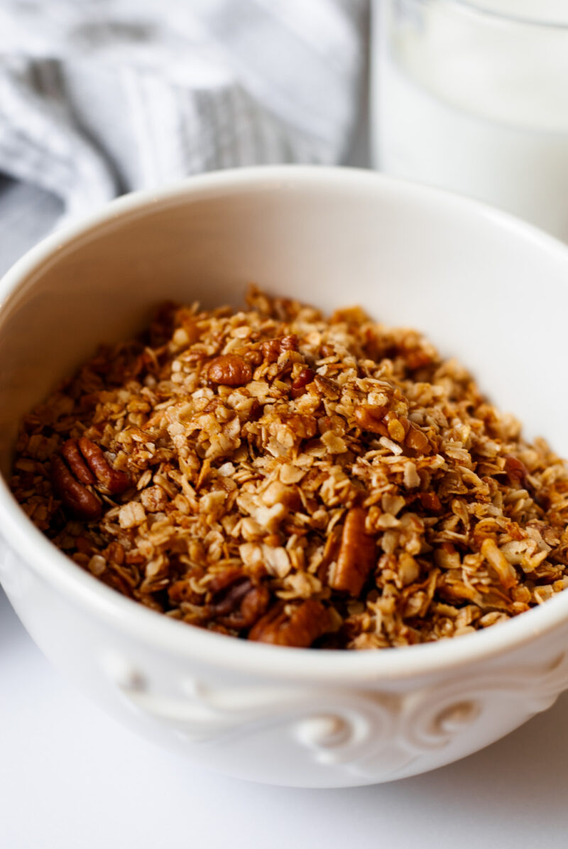 The BEST Ever Homemade Breakfast Cereal Recipe - The Little Modern Farm