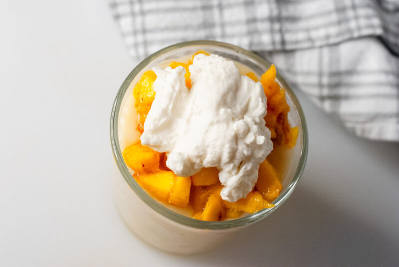Simple, Sweet, and Delicious Peaches and Cream Recipe - The Little ...